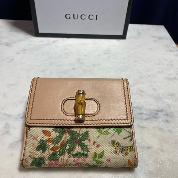 Gucci | Bags | Gucci Flora Bamboo Wallet | Poshmark
